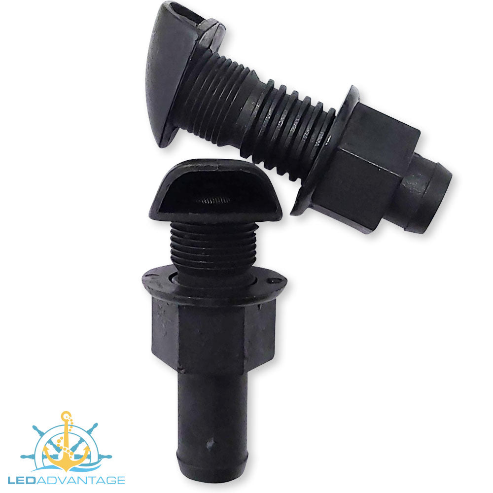 Breather Fuel & Water Tank Vent - Nylon Black – LEDADVANTAGE