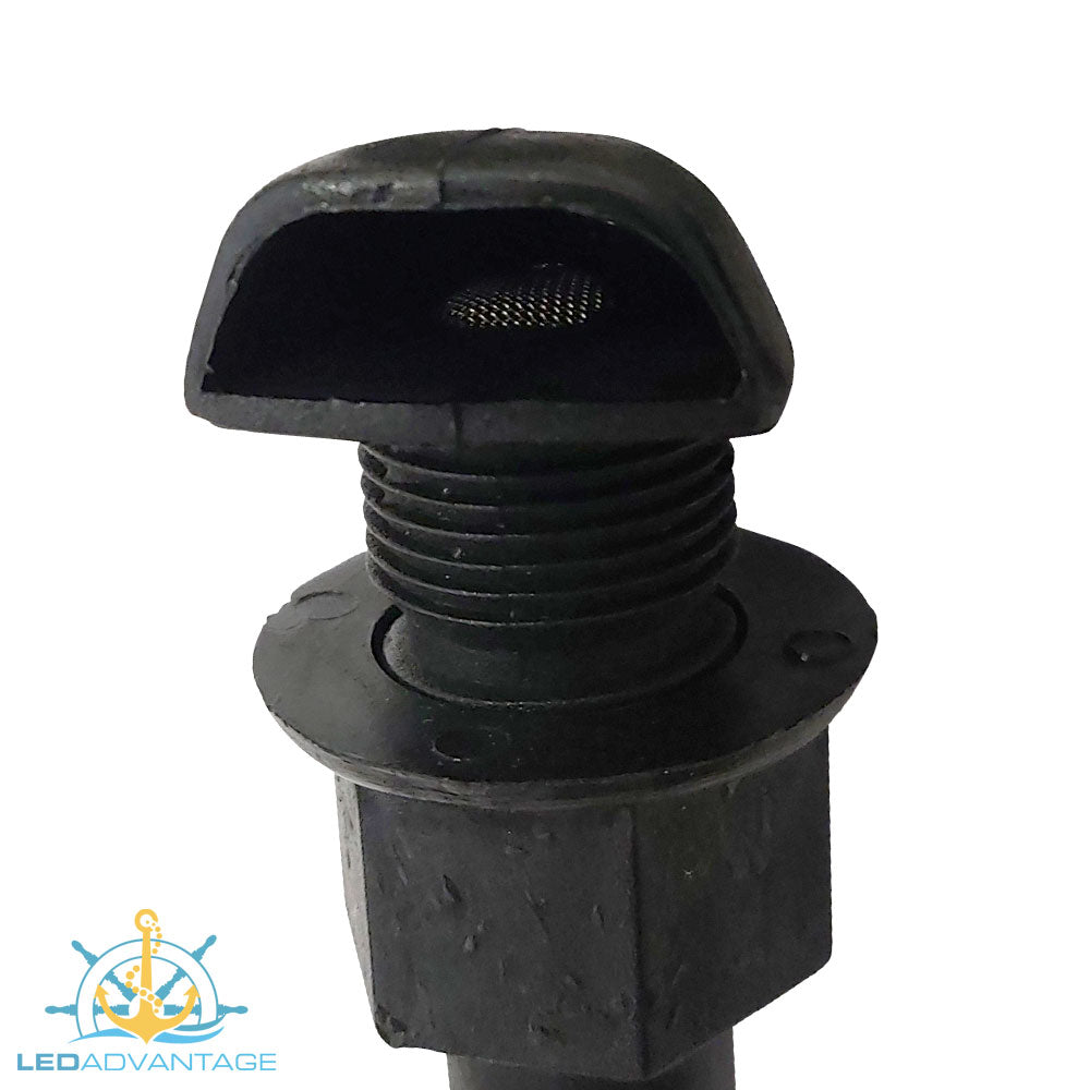 Breather Fuel & Water Tank Vent - Nylon Black – LEDADVANTAGE