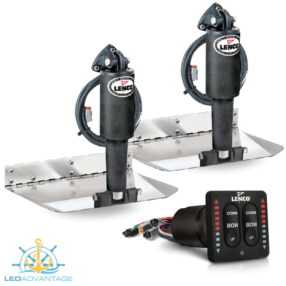 LENCO™ Complete Trim Tab Electro-Polished Standard Mount Kits ...